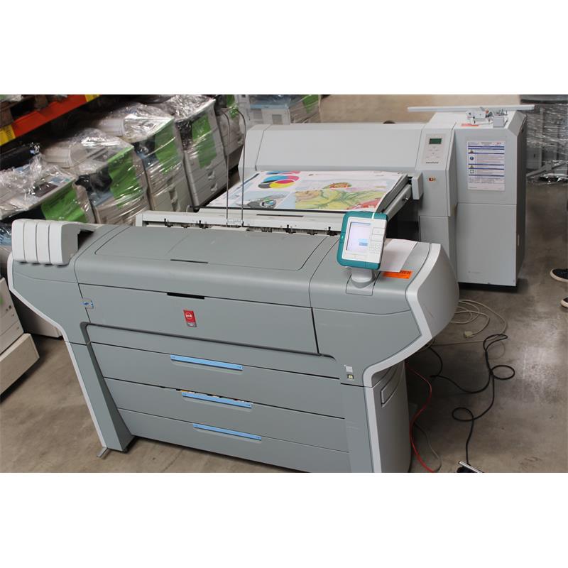 OCÉ COLOR WAVE 650 Großformatdrucker inkl. Scanner TCS 500 und estefold ...
